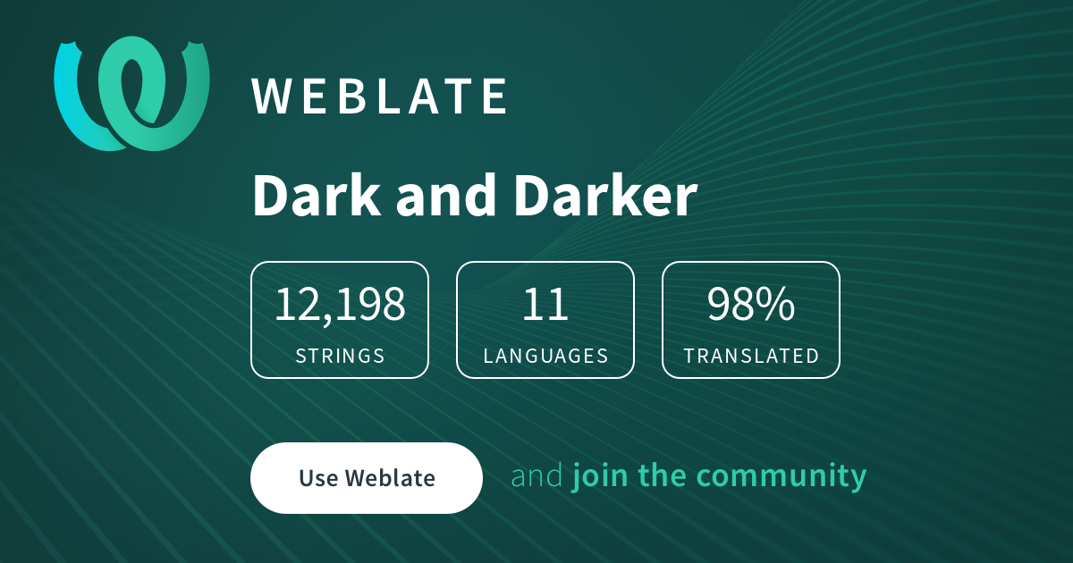 Languages @ Dark and Darker